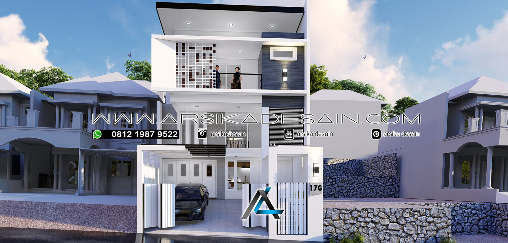 SPLIT LEVEL RUMAH - ARSIKA DESAIN KONSTRUKSI PT