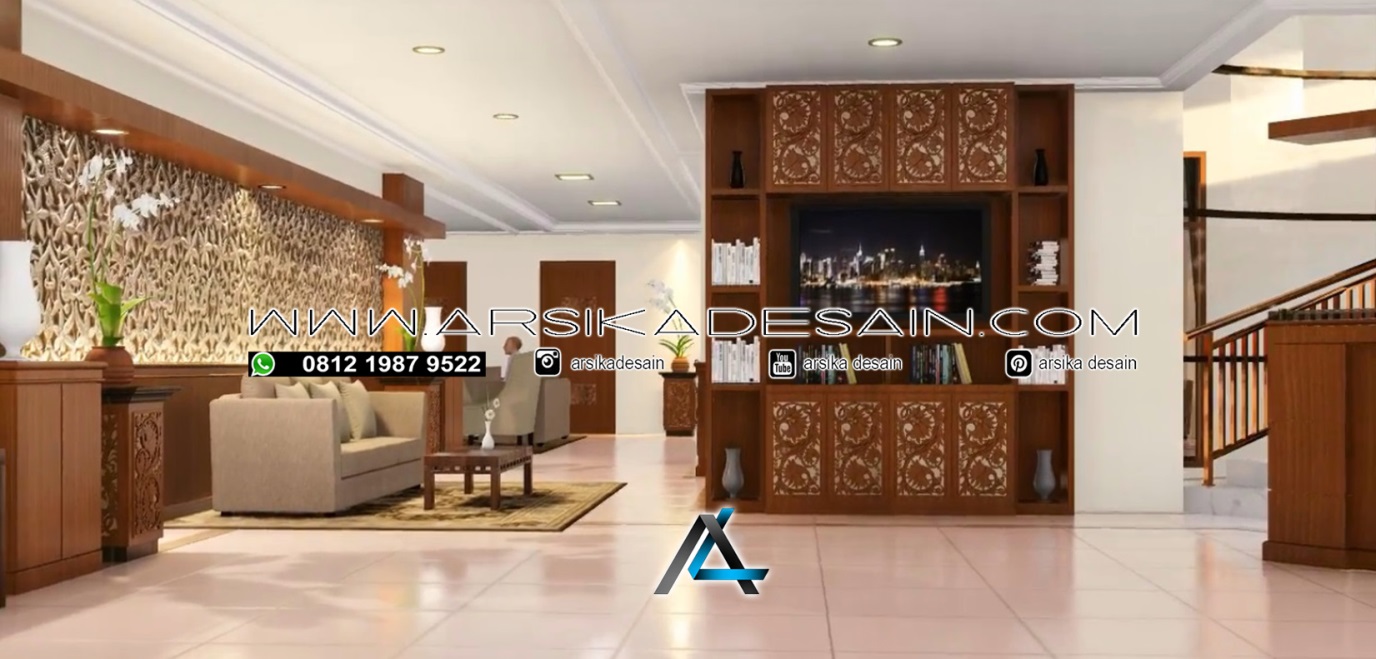 DESAIN INTERIOR DENGAN UNSUR ETNIK JAWA - ARSIKA DESAIN KONSTRUKSI PT