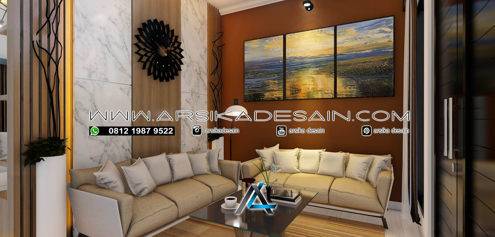 DESAIN INTERIOR RUMAH 12 X 19 METER PEMILIK : BAPAK CHRISCOPE TJANDRA ...