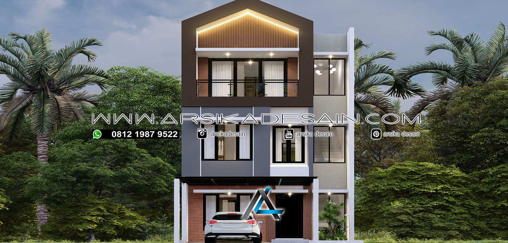 DESAIN RUMAH TYPE 2 6 X 12 METER PEMILIK : BAPAK TAKA - JAKARTA ...