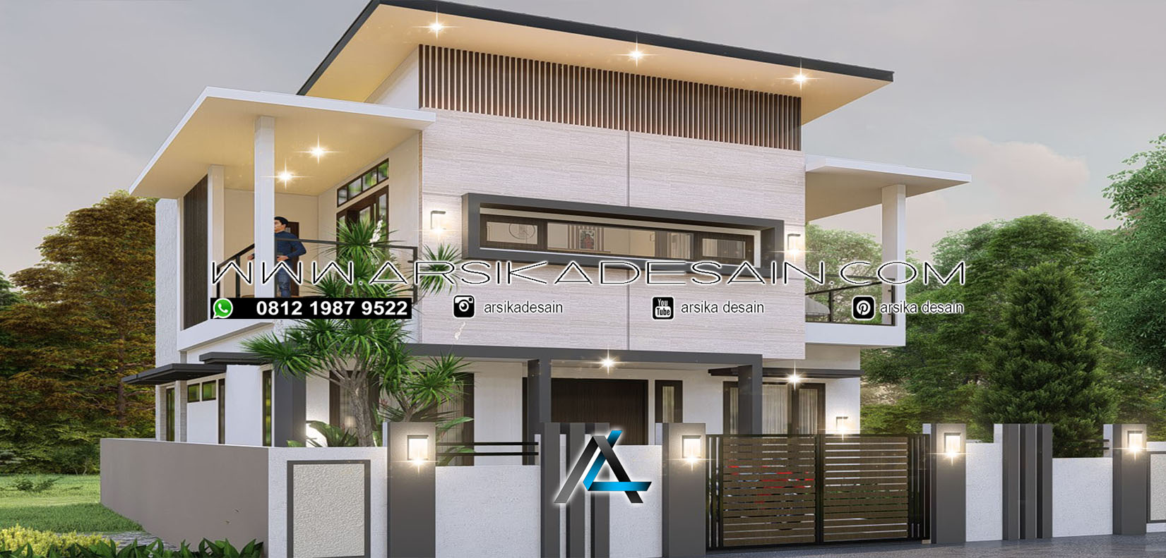 DESAIN RUMAH 11 X 15 METER PEMILIK : BAPAK MARIO - JAKARTA - ARSIKA ...