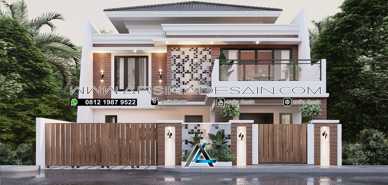 DESAIN RUMAH 10 X 18 METER PEMILIK : IBU LENA - JAKARTA - ARSIKA DESAIN ...